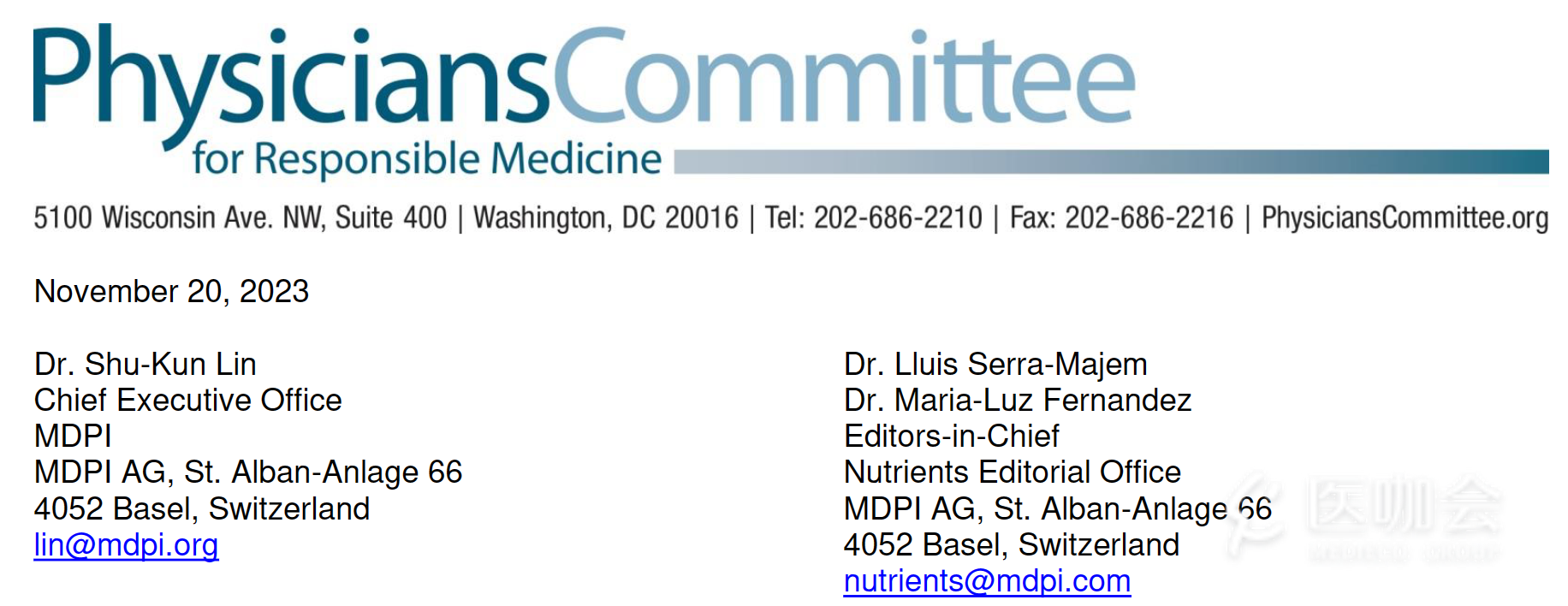 超1100名医学研究者抵制MDPI旗下期刊，因其发表了不符合伦理的动物实验-研究进展-医咖会