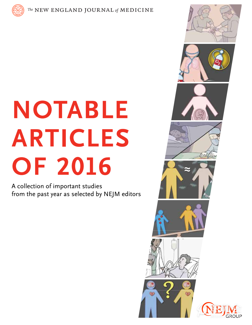 NEJM推出的2016年重磅研究合集，不要错过！ - 医咖会