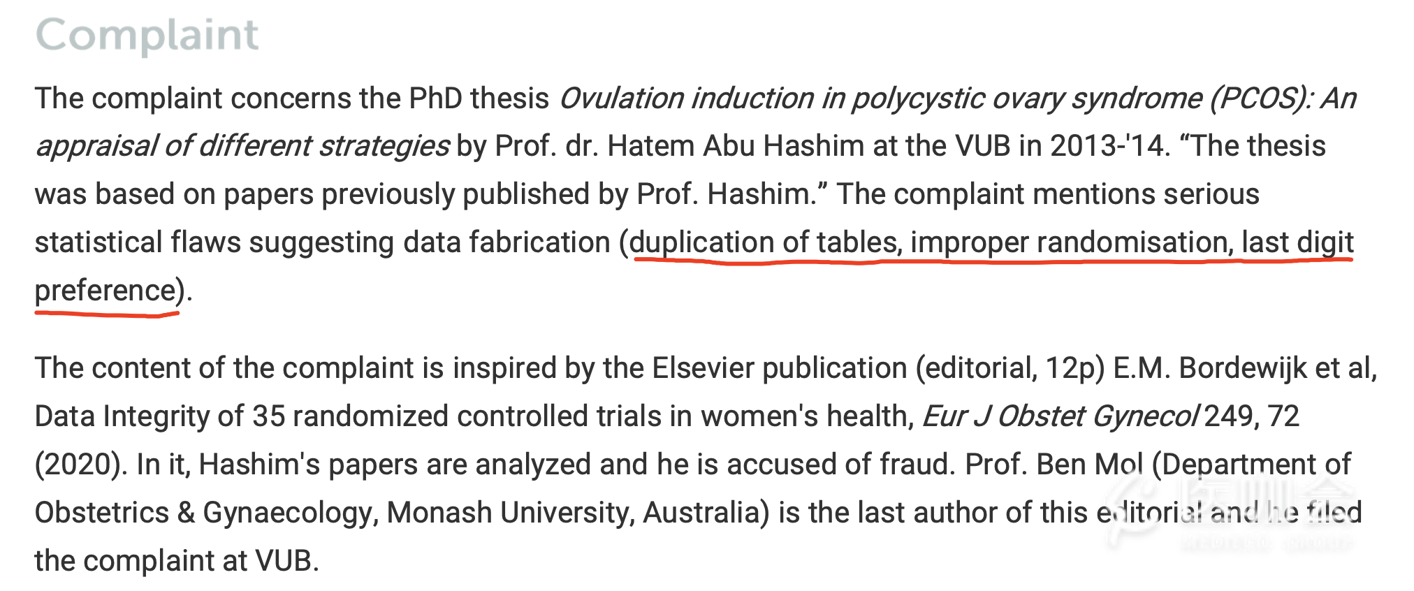 伪造数据撰写博士论文，10年后才被发现造假，最终失去了博士学位… - 医咖会