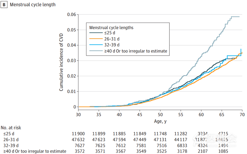 JAMA Network Open：女性月经不规律、周期长，心血管疾病风险增加？-研究进展-医咖会